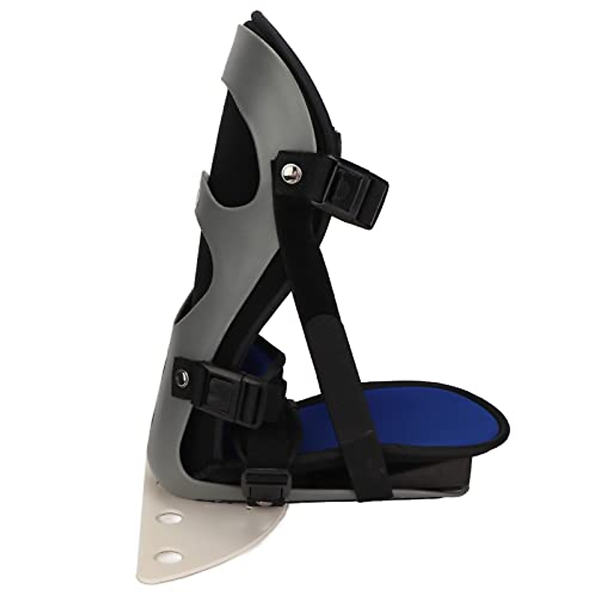 Plantar Fasciitis Night Splint Achilles Tendonitis Night Brace Adjustable Nighttime Foot Pain Relief Device with Calf Stretching for Orthopedic Relief(L)