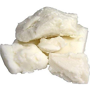 Caribbean Coastal Delights Unrefined Raw Shea Butter - 2 lb - Ivory - Ghana Africa