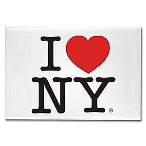 I Love New York Jumbo Magnet, New York Magnets, NYC Souvenirs, Fridge Magnets, NY Magnet
