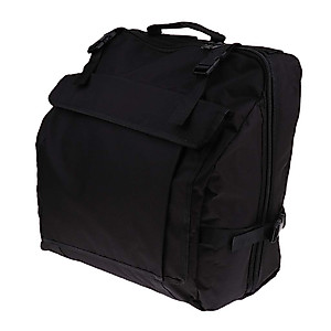 Baosity Thick Padded Bass Piano Accordion bag Accordion Case Backpack, 96 Bass