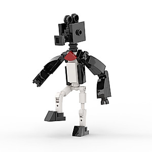 Skib Toilet Anime Building Kit 3 in 1, Scary Toy Figures, Hot Video Skib Toilet Photographer Battle Pack Anime Cosplay Battle Robot Mech, for Kids 8+ and Adults (220pcs)