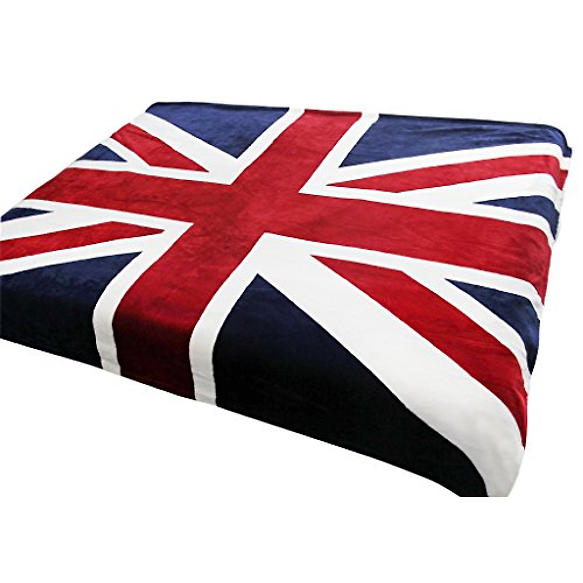 USA/Union Jack Flag Bed Blanket Luxury Fleece Blanket Great British Flag Chair Cabin Sofa Couch Blanket Warm Soft Plush Travel Blanket Bedspread Cover Beach Throw Blanket