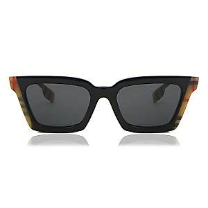 BURBERRY BRIAR BE 4392U Black Vintage/Dark Grey 52/19/140 women Sunglasses