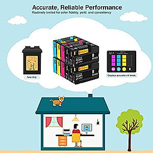 Cartlee Set of 10 Compatible 711 711XL High Yield Ink Cartridges for HP Designjet T120 T520 Printers