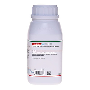 HiMedia M581-500G Violet Red Bile Glucose Agar Without Lactose, 500 g