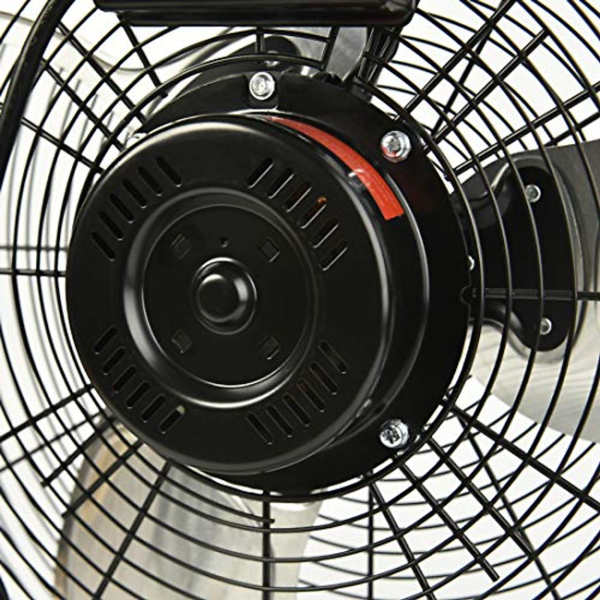 A A IN ET010 20″ High Velocity Floor Fan, 6000 CFM Industrial Metal Fans for Industrial Garage Shop, 3 Speed Settings