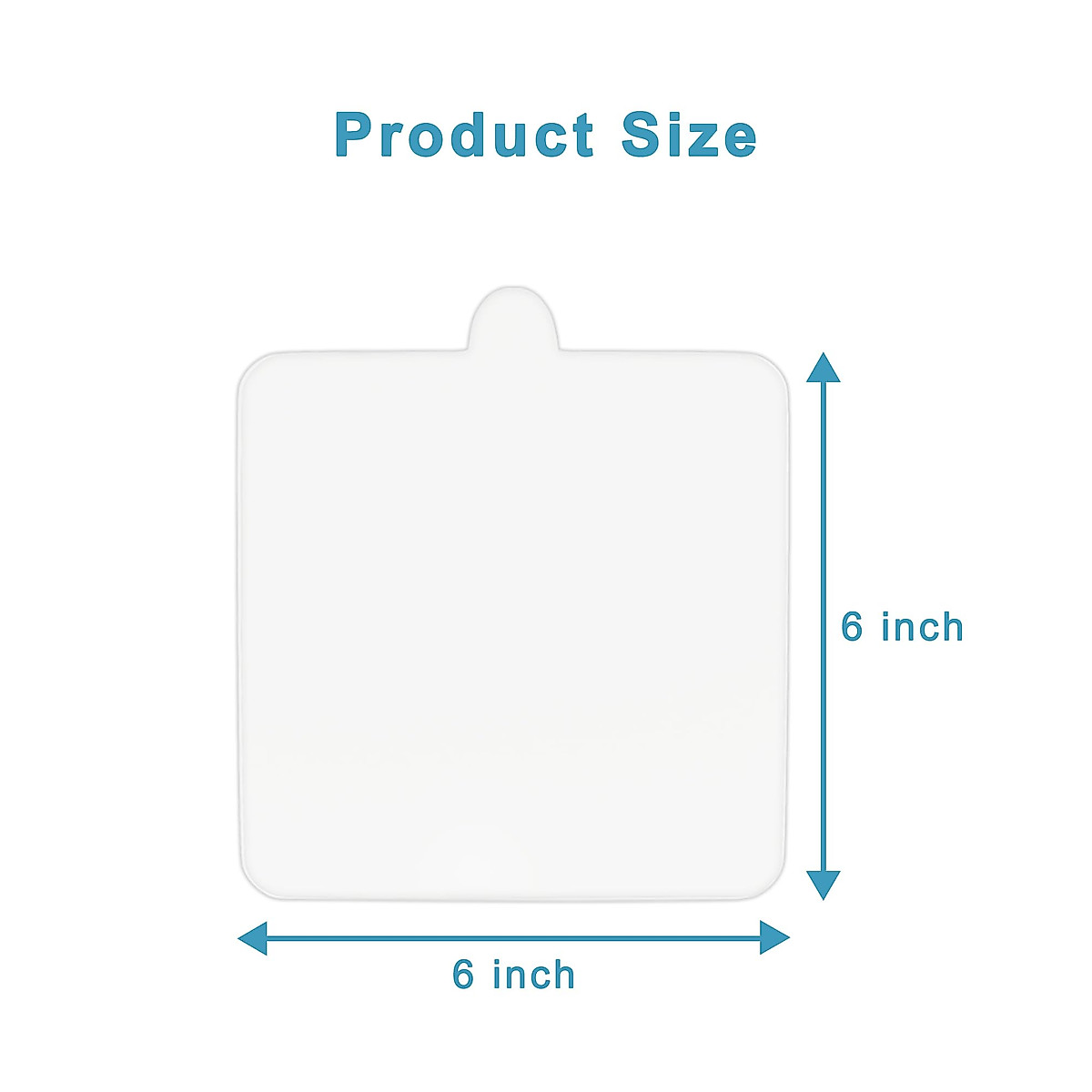 36 Pcs Flea Trap Refill Glue Boards for Terro T230 T231 Indoor Flea Light Traps, 6" Replacement Sticky Pads Fits Square Flea Bed Bug Traps for Inside Your Home