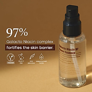 PURITO Galacto Niacin 97 Power Essence 2 fl.oz /92% galactomyces/fermented/Treatment essence/pore control