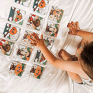 Adventerra Games - Eating in Season - Learning Games for Kids Ages 3-5 - Toddler Learning Toys Ages 3-5 - Educational Toys - Learning Toys - Memory Game for Toddlers - Birthday Gifts for Kid