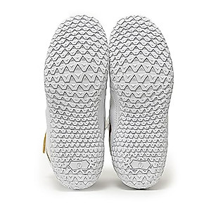 Yes! Athletics Champion1 Wrestling Shoes for Women and Girls - Lightweight, Durable MMA, Weightlifting, Boxing Shoes for Women - Gold, Size 6