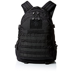 TRU-SPEC Backpack, blk Elite 3-day, Black, One Size