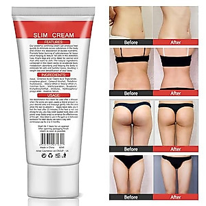 sefudun 2 Pack Hot Cream, Slimming Fat Burning Cream for Belly, Waist, & Buttocks. That Burns Moisturizing Firming - Goodbye Cellulite Women/Men Weight Loss, 60.0 milliliters