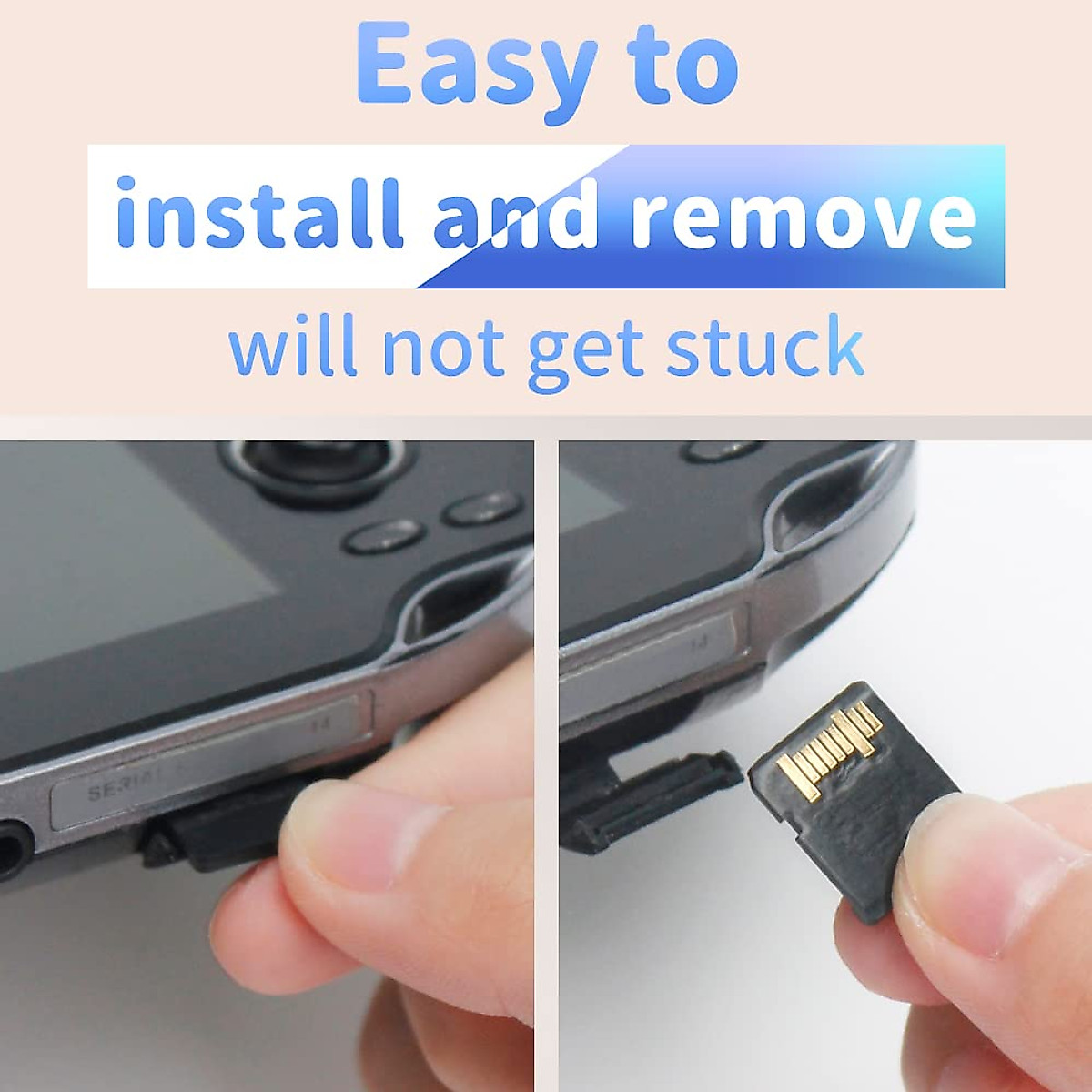 OSTENT 64GB Memory Card Stick Storage for Sony PS Vita PSV1000/2000 PCH-Z041/Z081/Z161/Z321/Z641