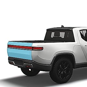 TWRAPS Tailgate Clear Protection Film (PPF) for Rivian R1T Top + Bottom