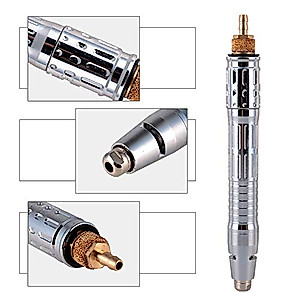 Oudtinx Air-powered Micro Die Grinder, Pencil Style | 65,000 RPM | 1/8" (3mm) Capacity