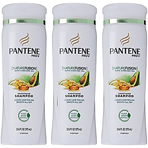 Pantene Pro-V Nature Fusion Smooth Vitality Shampoo, 12.6-FL OZs (Pack of 3)