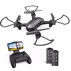 Holy Stone HS340 Mini FPV Drones with Camera for Kids 8-12 RC Quadcopter for Adults Beginners with One Key Take Off/Landing, Gravity Sensor, Headless Mode, Waypoint Fly, Throw to Go, Indoor & Outdoor