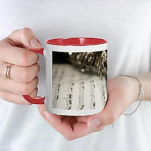 CafePress Clarinet And Musc Case Mens Mug Mug Ceramic Coffee Mug, Tea Cup 11 oz