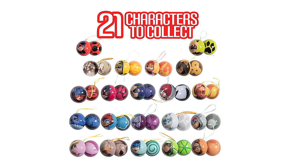 Miraculous Ladybug 4-1 Surprise Miraball Toys