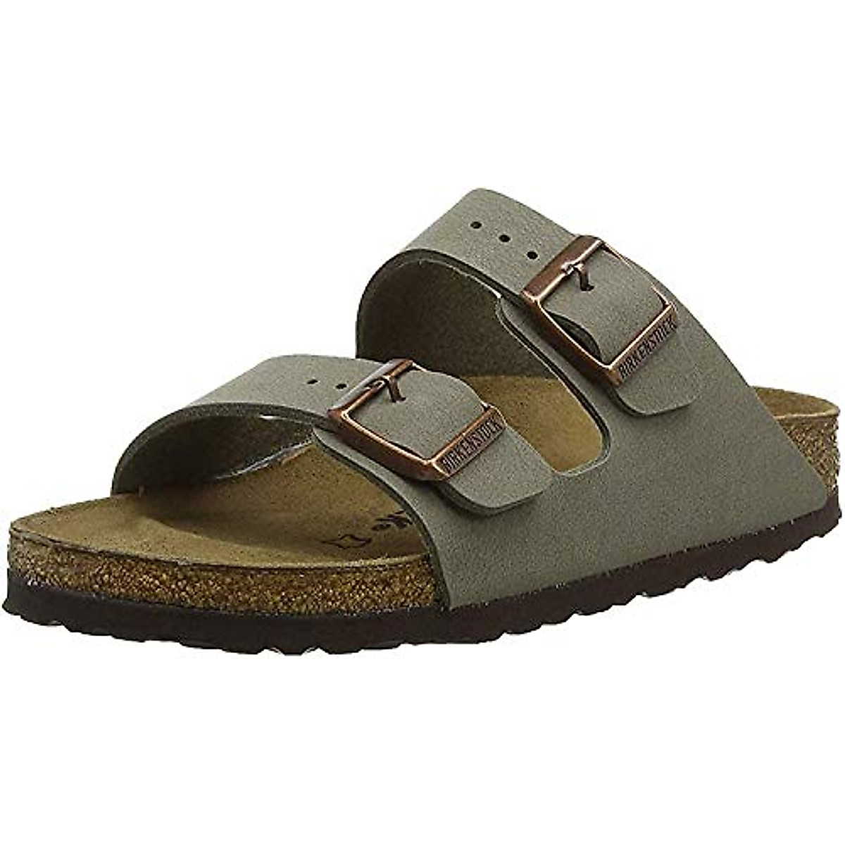 Birkenstock Unisex Arizona Stone Birkibuc Sandals - 39 M EU