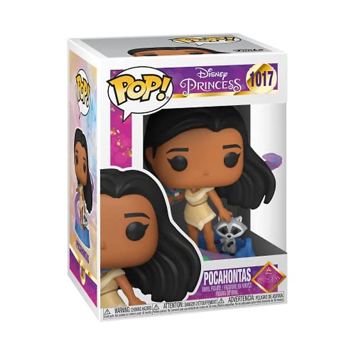 Funko Disney: Ultimate Princess - Pocahontas Pop! Vinyl Figure (Bundled with Compatible Pop Box Protector Case)
