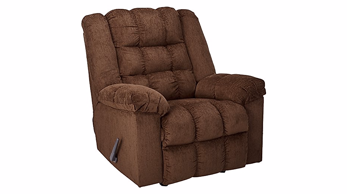 Signature Design by Ashley Ludden Ultra Plush Manual Rocker Recliner ...