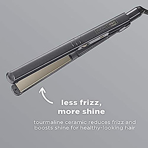 INFINITIPRO BY CONAIR Tourmaline Ceramic Flat Iron, 1-inch