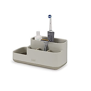 Joseph Joseph EasyStore - Bathroom Storage Caddy Organiser for bathroom accessories - Ecru
