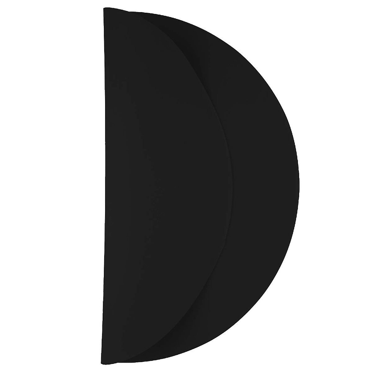 12" Inch Silicone Microwave Multi-Mat, Non-Stick Heat Resistant Oven Mat Microwave Trivet Mat - 2 Pack (Black)