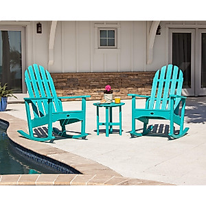 Trex Outdoor Furniture™ Cape Cod Adirondack Rocking Chair in Charcoal Black