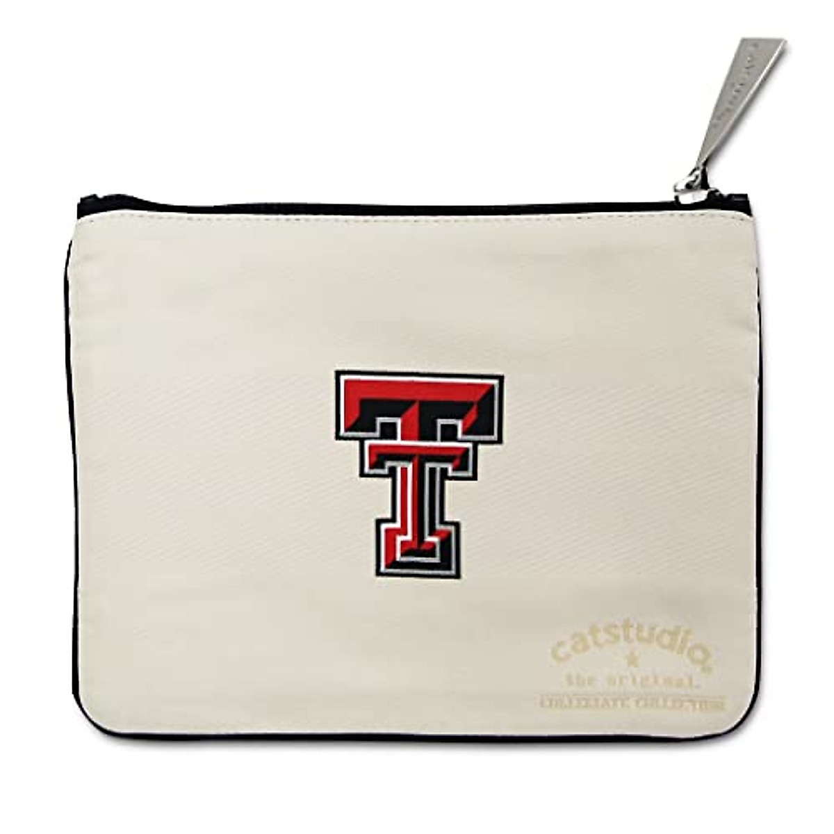 Catstudio Texas Tech University Collegiate Zipper Pouch Purse | Holds Your Phone, Coins, Pencils, Makeup, Dog Treats, & Tech Tools