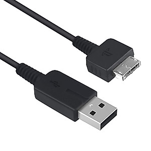 Funturbo Upgraded PS Vita Charger Cable, PlayStation Vita Charging Cable PSV 1000 USB Data & Power Charger Cord 3.3 ft