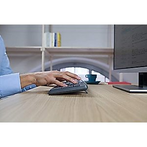 Logitech MK235 Wireless Keyboard and Mouse (Renewed)