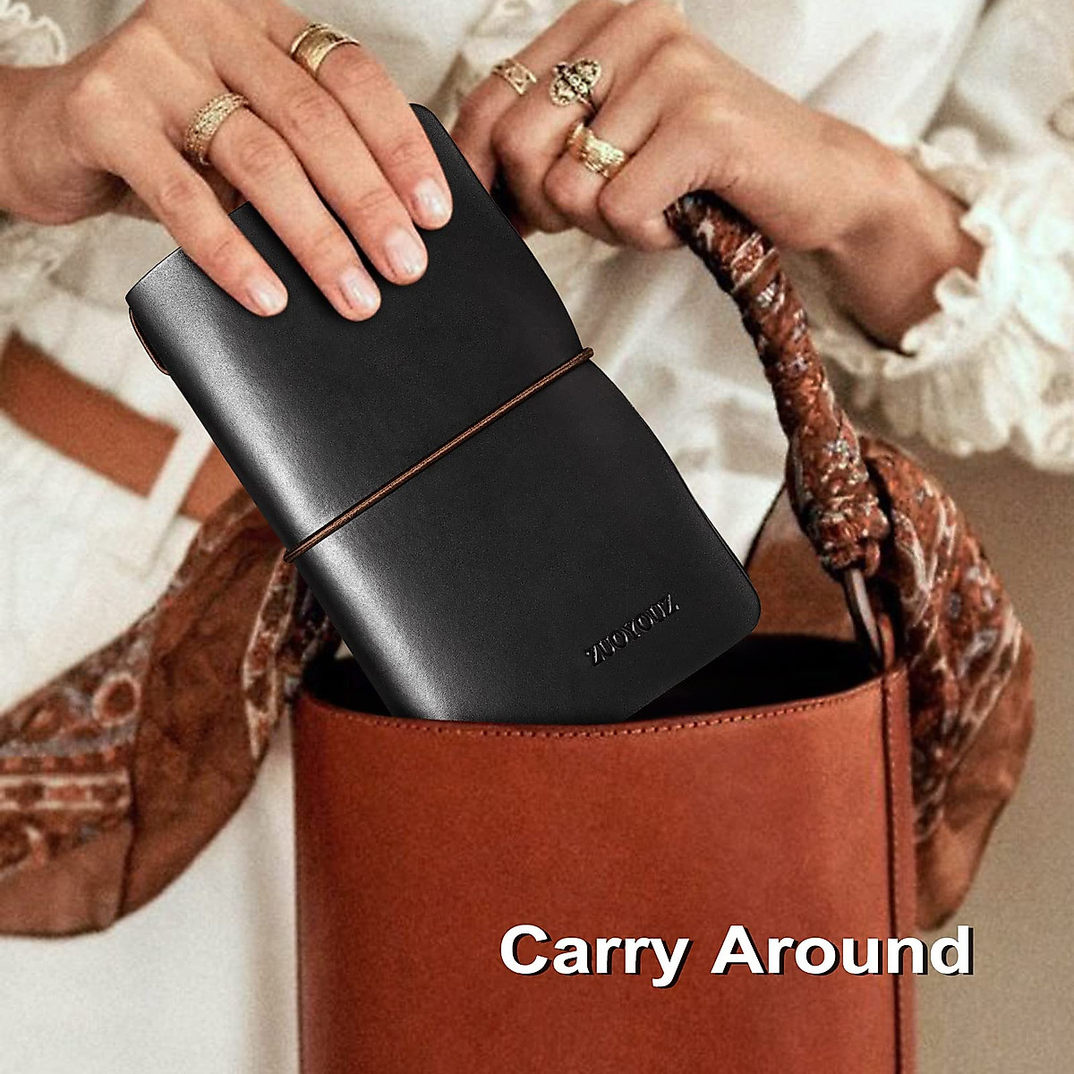 ZUOYOUZ Wallet Women Genuine Leather RFID Blocking Credit Card Holder Bifold Clutch Wallets for Women