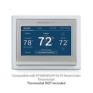 Honeywell Home THP2400A1027W White Coverplate Assembly