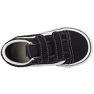 Vans Unisex-Child Old Skool V-K, Black, 6 Little Kid