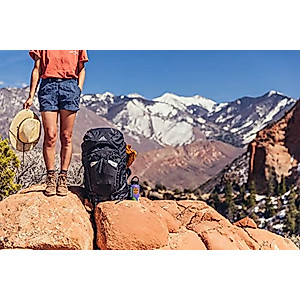 Gregory Mountain Products Women Deva 80 Pro, Lava Grey, Medium