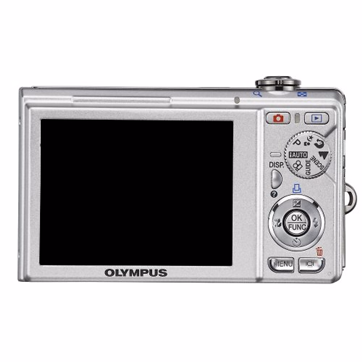 Olympus FE370 8MP Digital Camera with 5x Optical Dual Image Stabilized Zoom (Silver)