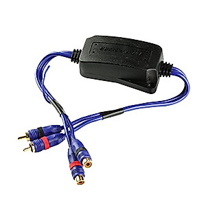 CAR Home Stereo Audio Ground Loop Isolator Noise Suppressor Filter