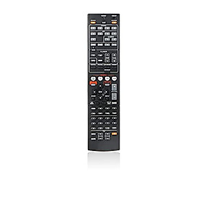 JISOWA Replacement for Yamaha Receiver Remote Control Universal RX-V367 RAV463 ZA11350 RX-V375 RX-V677 RX-V371 RAV331 WT92670 RX-V373 RAV432 RX-V577 RAV494 HTR-3063 RX-V473 RAV293 WR00270 RAV521