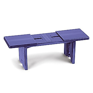 Innovative Compact Portable Footrest Purple - Made in USA