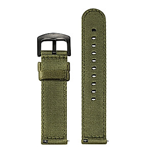 WOUKUP Military Quick Release Nylon Watch Bands Premium Seat Belt Material Watch Strap 18mm 20mm 22mm Watchband for Men and Women