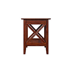 AFI Lexi Printer Stand with Charging Station, Walnut AH10254