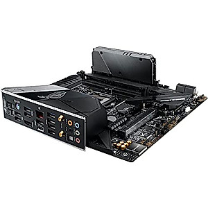 Asus ROG Maximus XI Gene Z390 Gaming Motherboard LGA1151 (Intel 8th and 9th Gen) mATX DDR4 HDMI M.2 USB 3.1 Gen2 Onboard 802.11AC WiFi