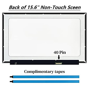 LCD Screen Replacement for Dell Alienware 17 Area 51M, FHD 1920x1080 Matte LED Display (FHD 144Hz)