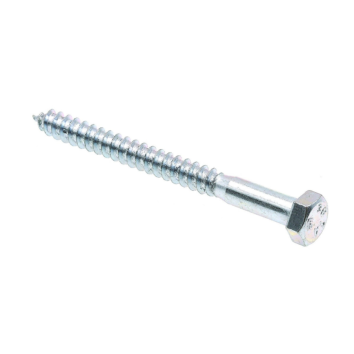 Prime-Line 9055762 Hex Lag Screws, 5/16 In. X 3-1/2 In., A307 Grade A Zinc Plated Steel (50 Pack)