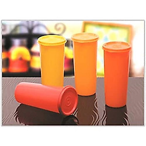 TP-640-T212 Tupperware Plastic Jumbo Tumblers (Set of 4)