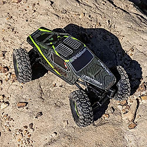 Axial RC Truck 1/24 AX24 XC-1 4WS Crawler Brushed RTR (Includes Everything Needed No Other purchases Required), Green, AXI00003T1