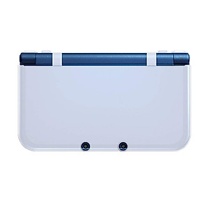 RDFJ New 3DS XL Protector Anti-Scratch Hard Case Sillicon Case Accessories for New 3DS XL (White)