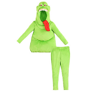 Fun Costumes Columbia Pictures Ghostbusters Slimer Dress for Toddlers, Ectoplasm Ghost Halloween Costume for boys and girls 2T